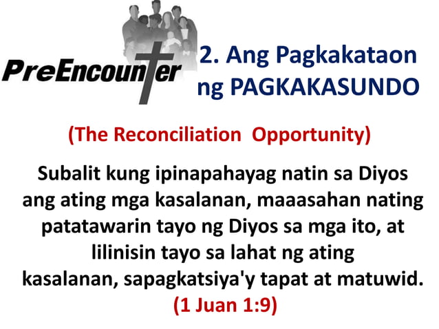 Lesson 1 of pre encounter four wonderful opportunities | PPTX