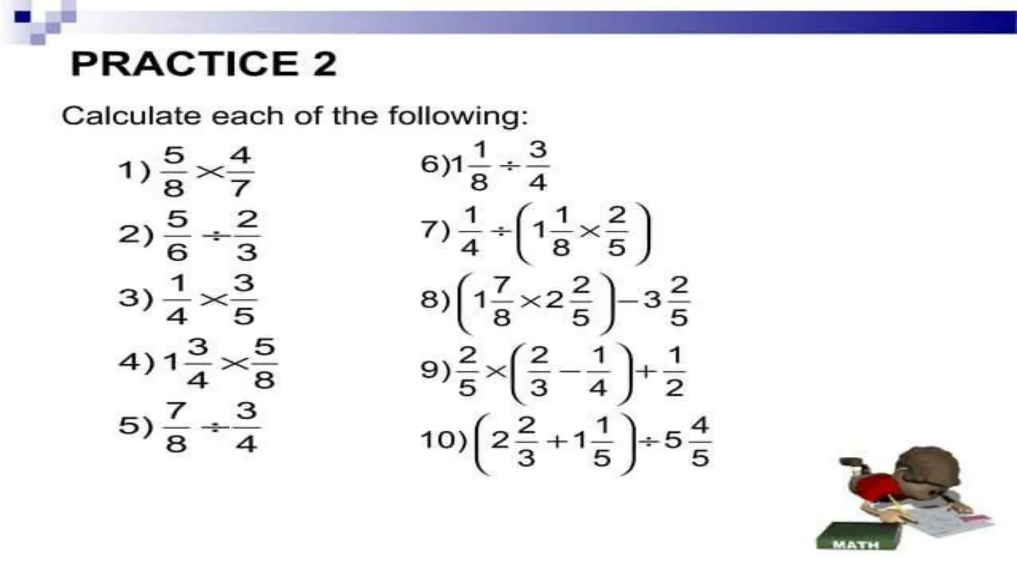 Lesson 1 Operations of Fractions, Decimal, and Percent.pptx