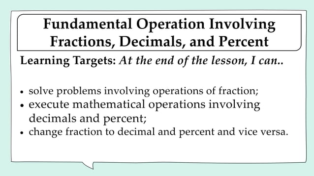 Lesson 1 Operations of Fractions, Decimal, and Percent.pptx