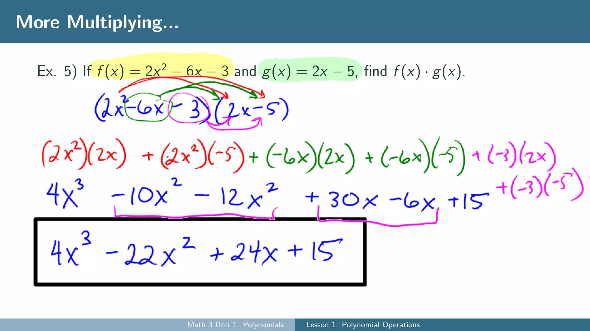 Lesson 1 operations slides notes | PPT