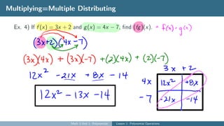 Lesson 1 operations slides notes | PPT