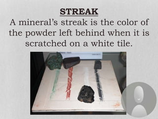 lesson in shs rocks and minerals chapter 6 | PPT