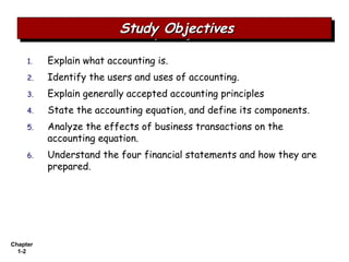 Lesson 1 overview of principles of accounting | PPT