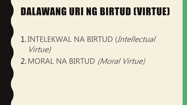 Lesson 1 pagpapahalaga at birtud | PPTX