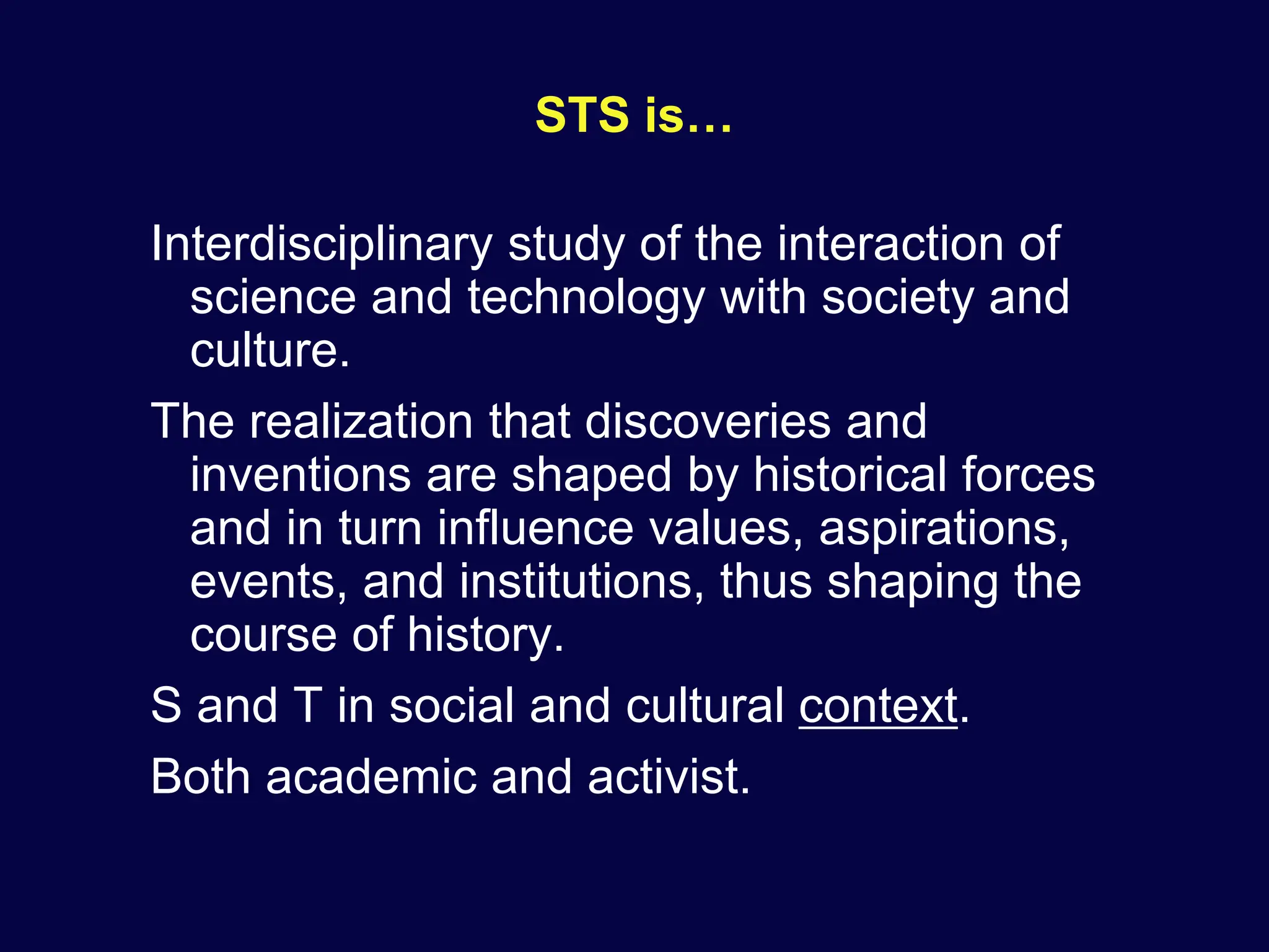 Lesson 1 Perspectives of Science, Technology and Society | PDF