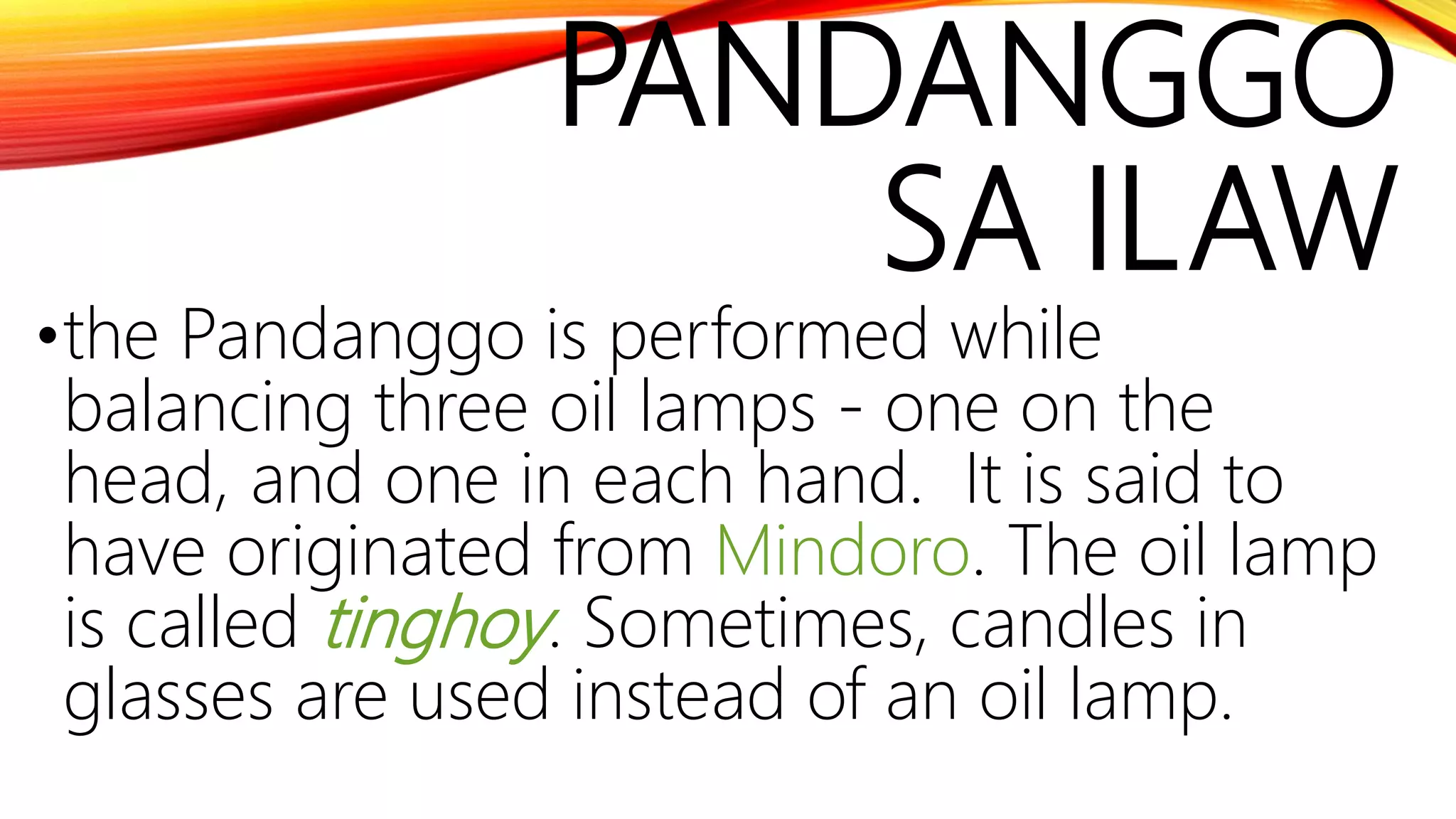 Philippine folk dance | PPTX