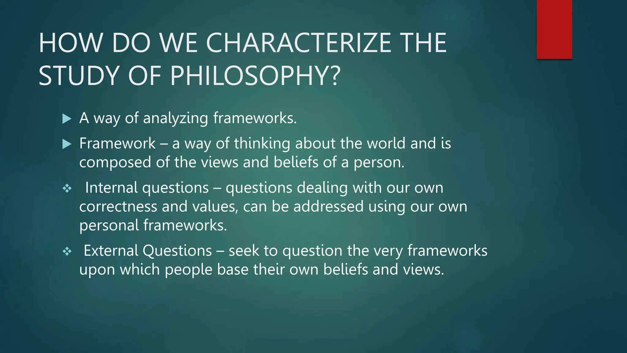 Lesson 1 introduction to the Philosophy of the human person | PPTX