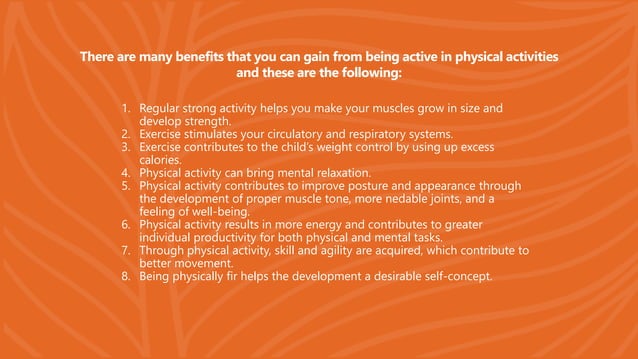 Lesson 1 physical activities | PPT