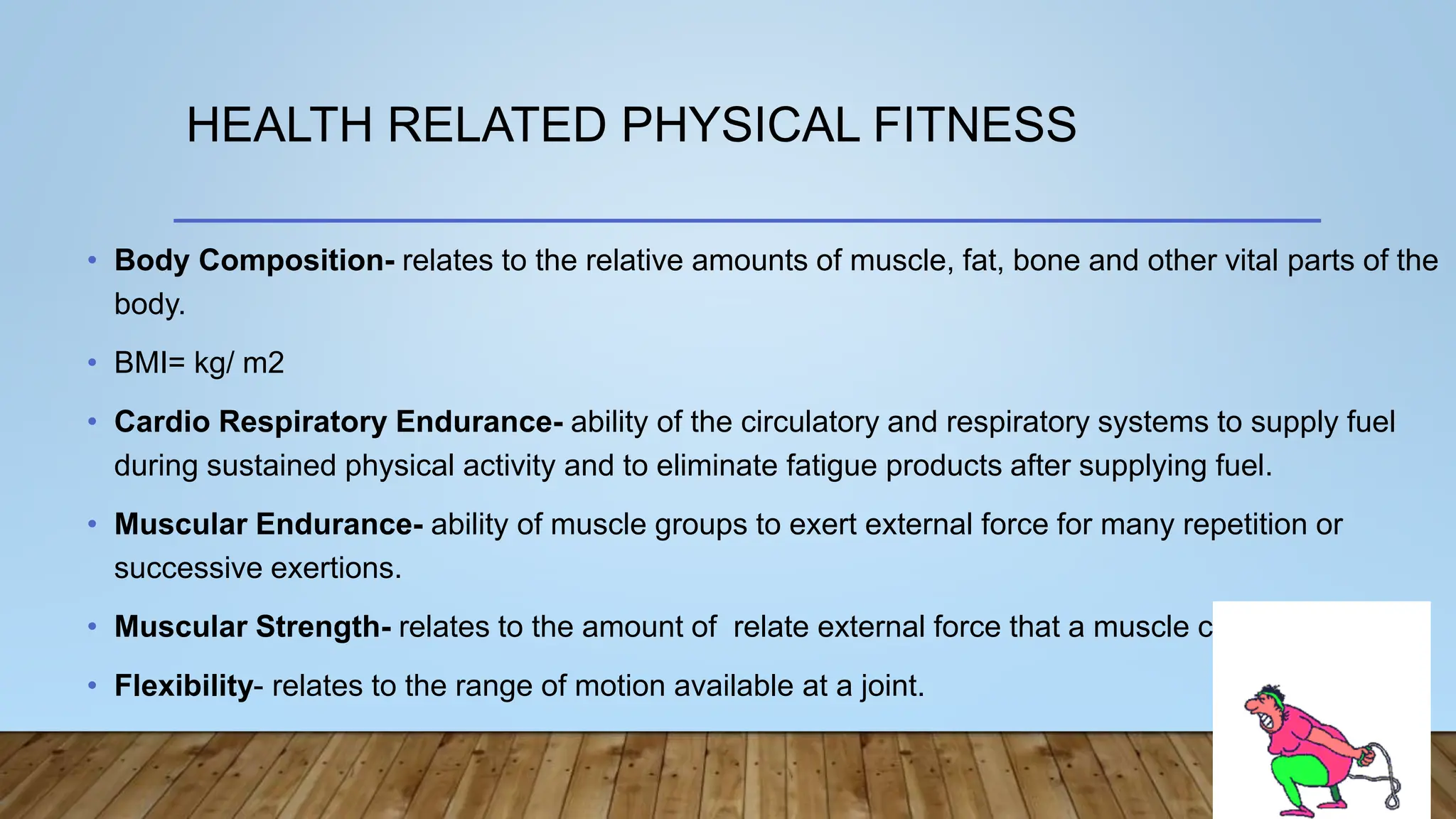 Lesson 1 physical education (1) learning of being physically fit | PPTX
