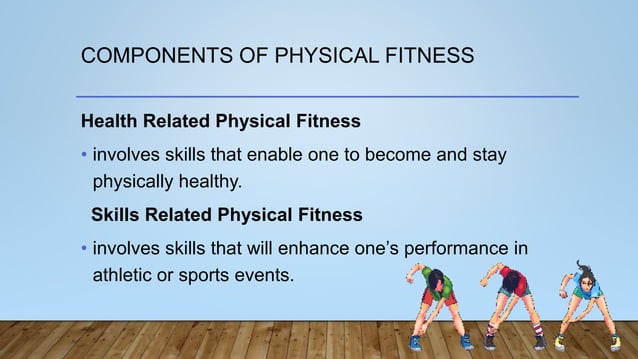 Lesson 1 physical education (1) learning of being physically fit | PPTX