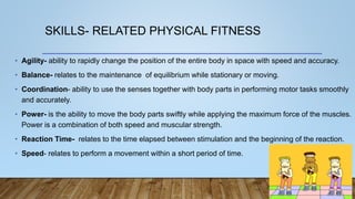 Lesson 1 physical education (1) learning of being physically fit | PPTX