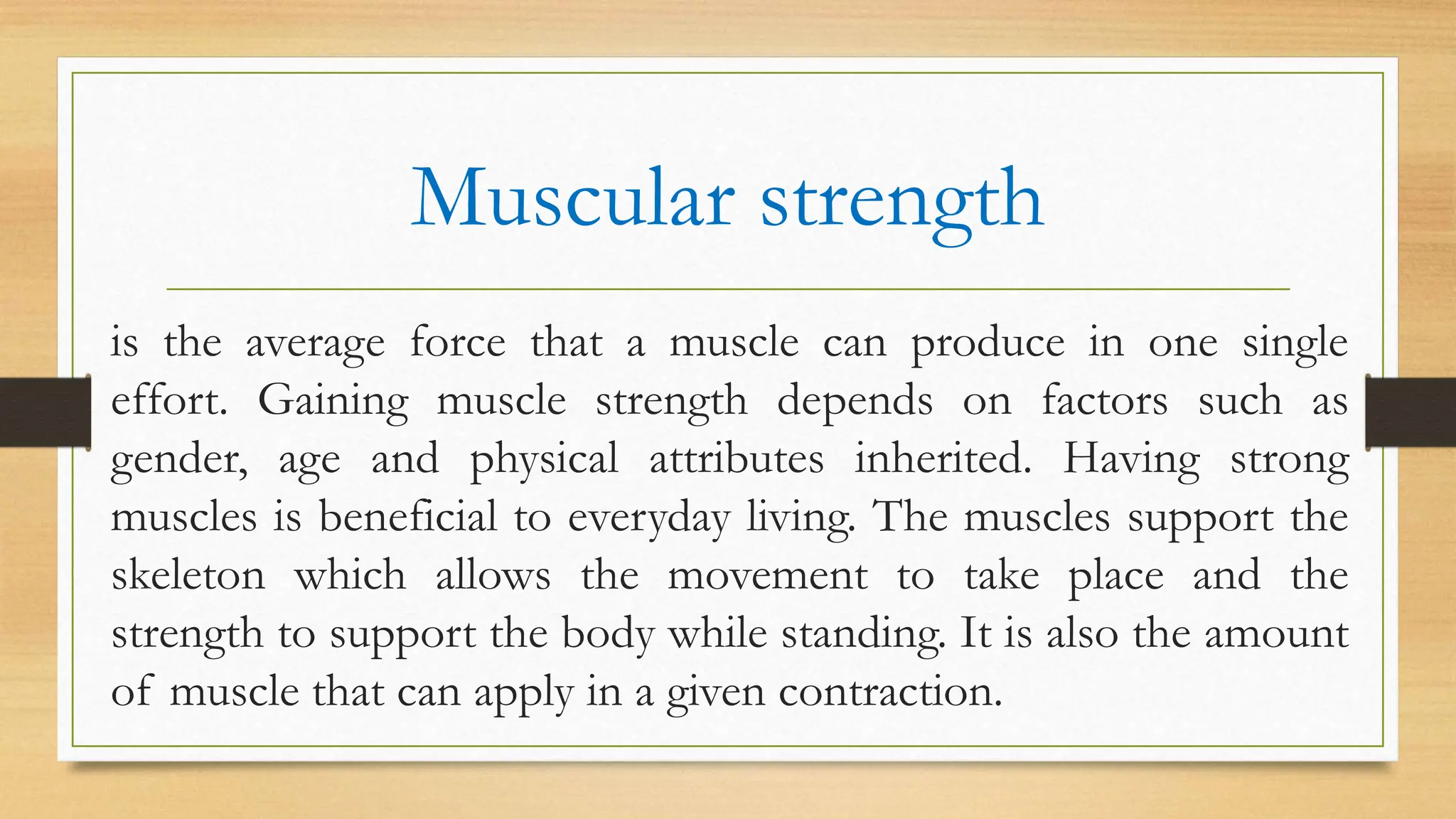 physical fitness lesson for senior high school students | PPTX