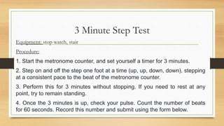 physical fitness lesson for senior high school students | PPTX