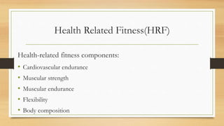 physical fitness lesson for senior high school students | PPTX