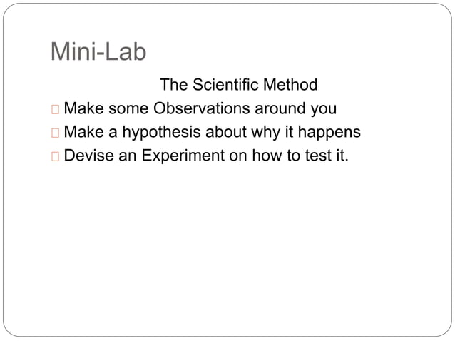 scientific process | PPTX | Physics | Science