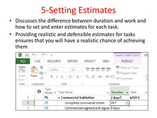 Lesson 1 PMT Project Life Cycle (Microsoft Project Management) | PPT