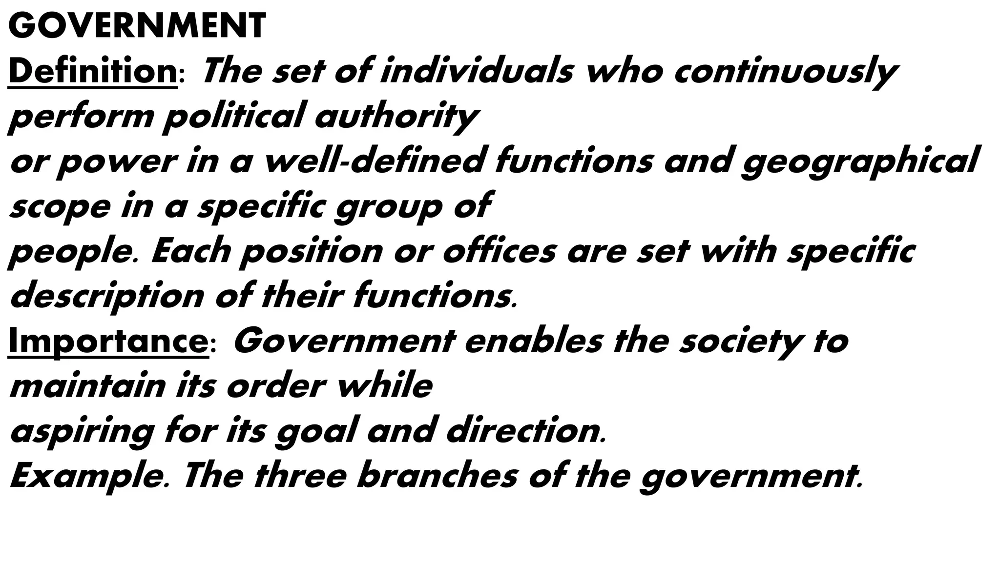 LESSON 1 Politics, Governance and Government.pptx