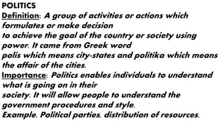 LESSON 1 Politics, Governance and Government.pptx