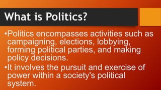 Lesson 1 Politics, Governance and Other Key Concepts.pptx | Political ...