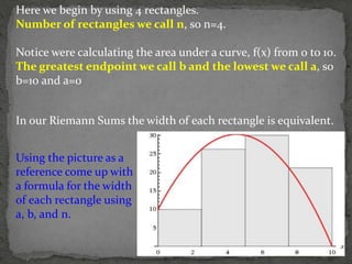 Riemann's Sum | PPTX