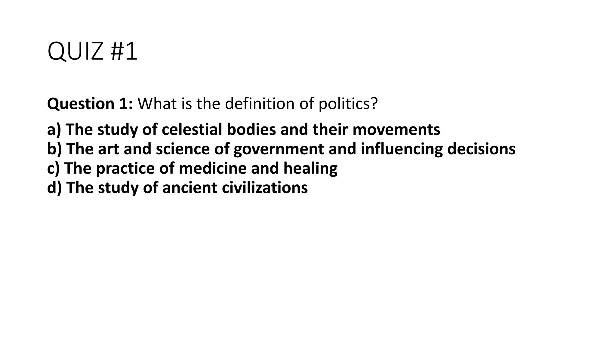 meaning of politics, government and governance | PPTX