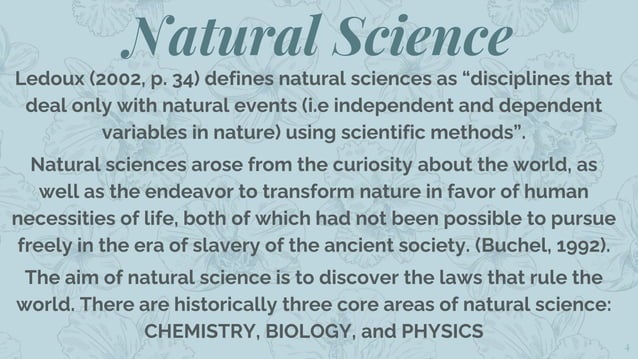 LESSON 1 PPT NATURAL SCIENCE VS SOCIAL SCIENCE.pptx | Physics | Science