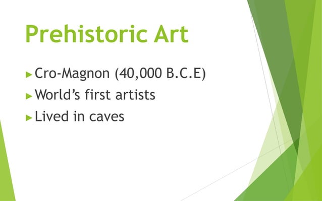 lesson 1 Pre historical art.pptx