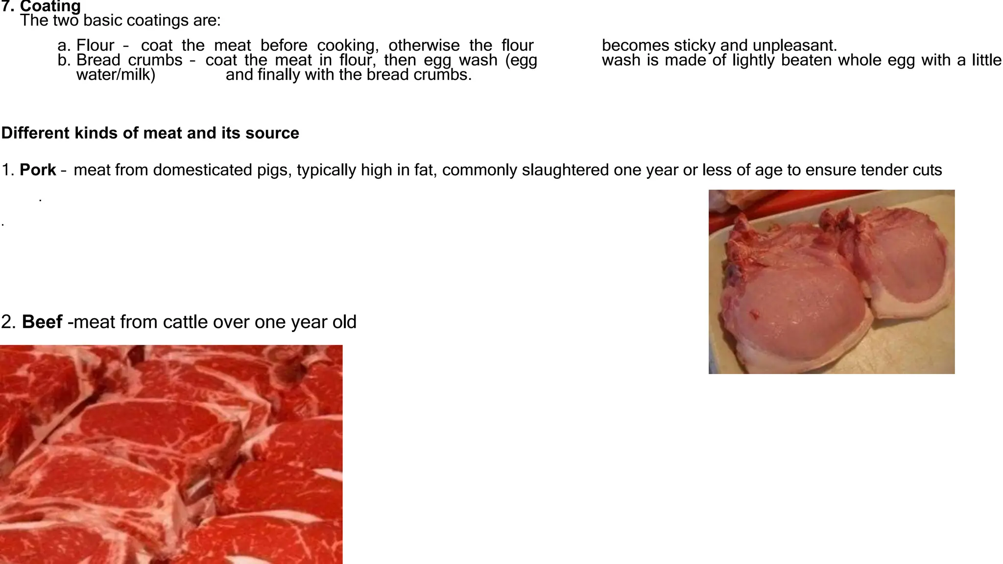 LESSON 1 PREPARE AND COOKING MEAT GRADE 10 | PPTX