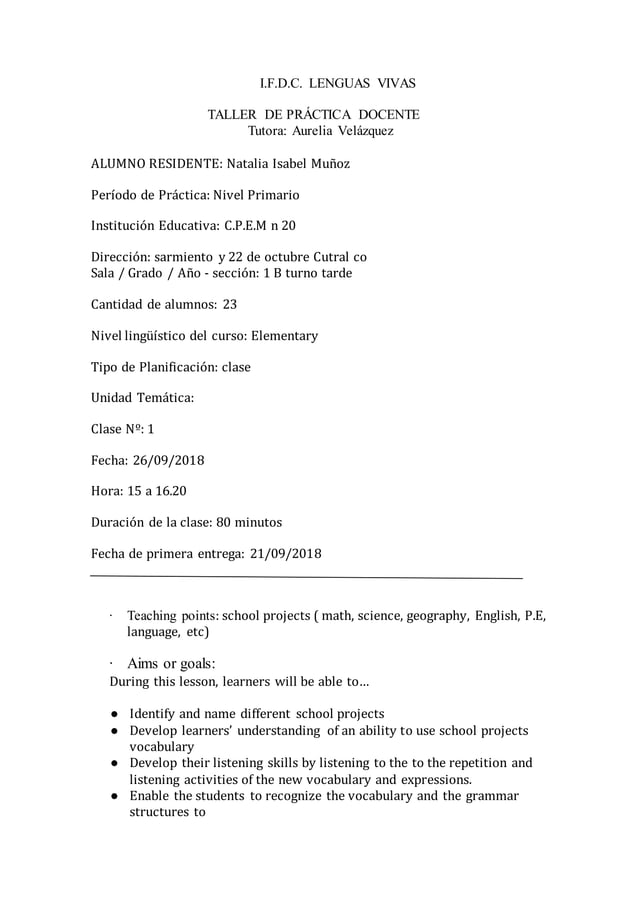 Lesson 1 primary level passed | PDF