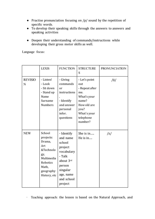 Lesson 1 primary level passed | PDF