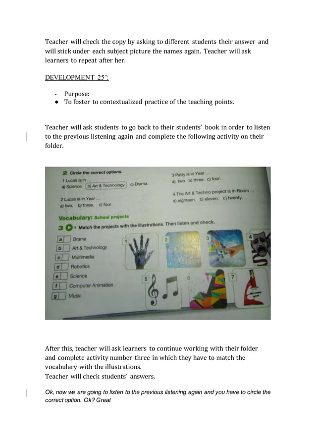 Lesson 1 primary level passed | PDF