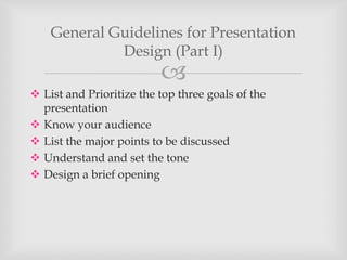 Basic Presentation Skills | PPTX