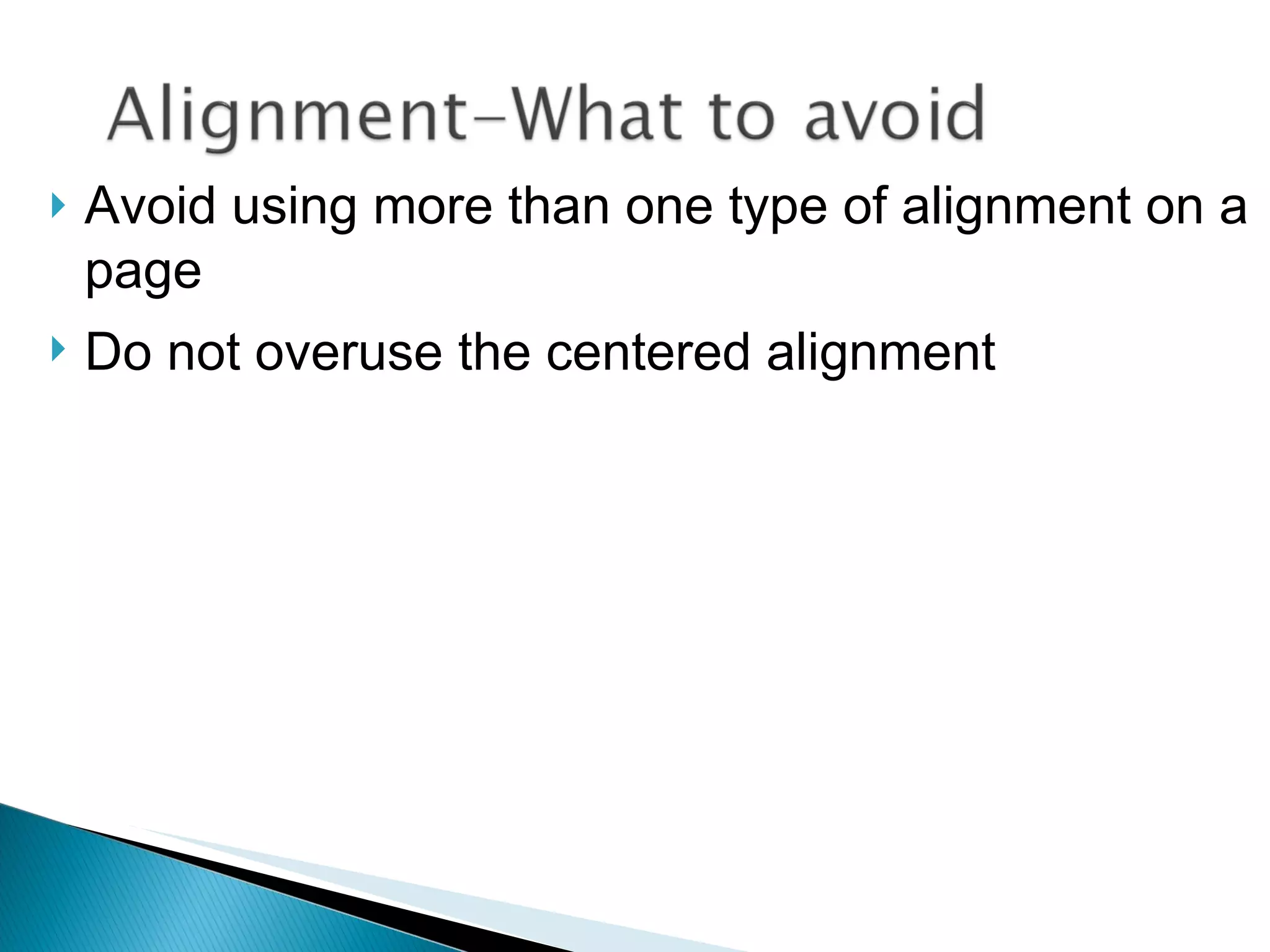 Lesson 1 Proximity And Alignment | PPT