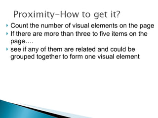 Lesson 1 Proximity And Alignment | PPT