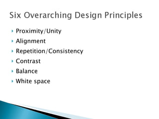 Lesson 1 Proximity And Alignment | PPT