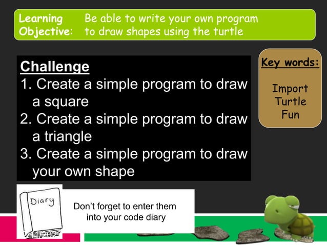 Lesson_1_Python_Turtle.pptx | Reptiles | Pets