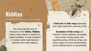 Introduction to English 7 and Lesson 1 - Riddles | PDF | Poetry | Books ...