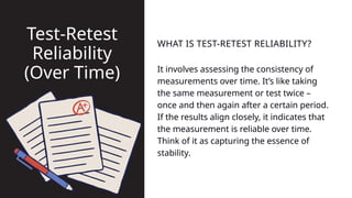 LESSON 1 RELIABILITY AND VALIDITY for Statech12 | PPTX