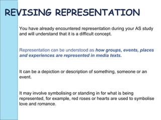 Lesson 1 representation intro | PPT