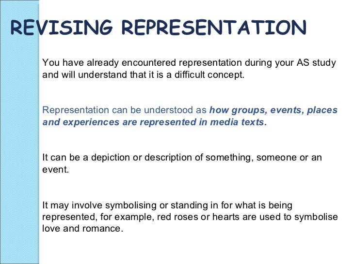 Lesson 1 representation intro