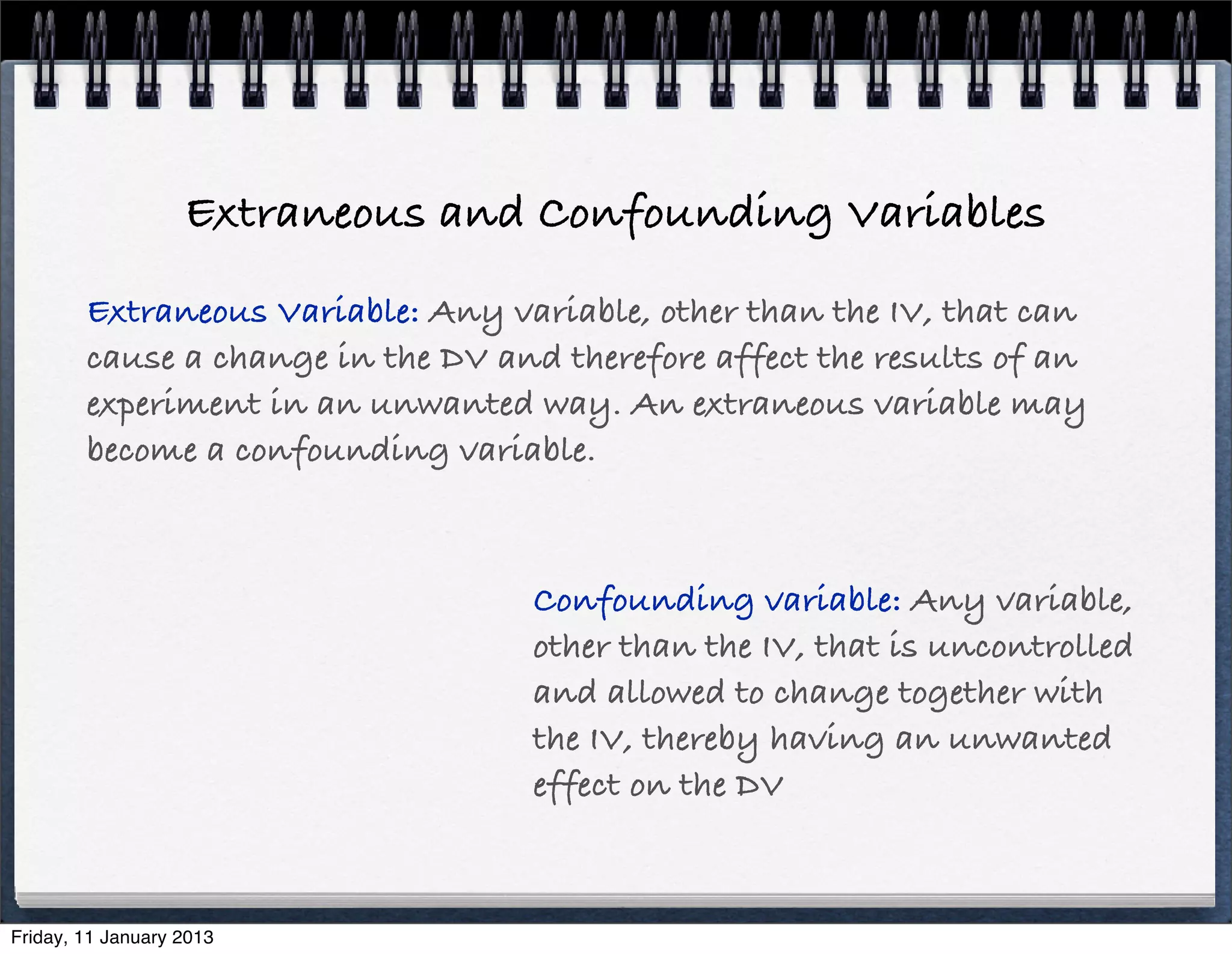 Lesson 1 research methods (variables & hypothesis) | PDF