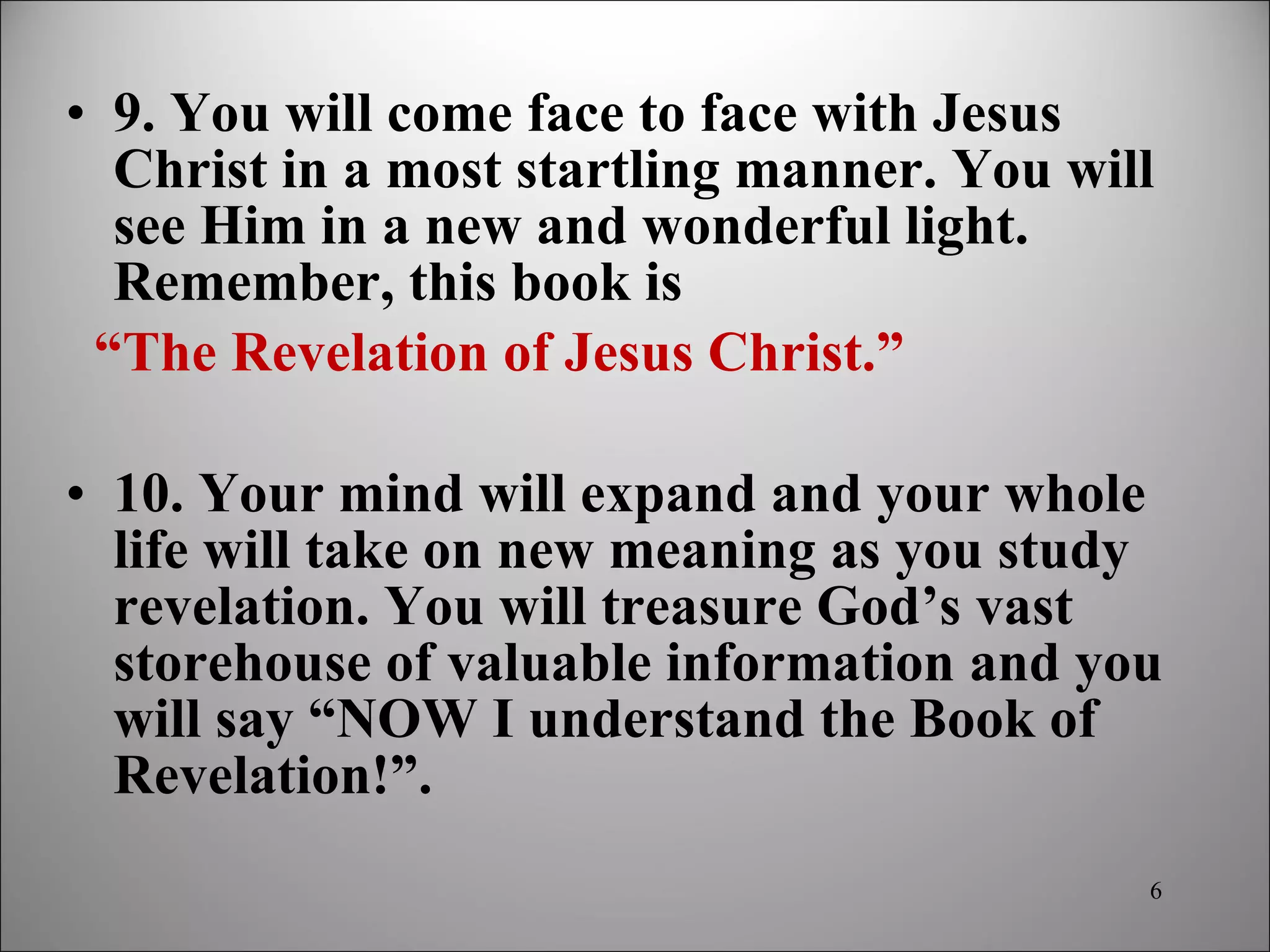 Lesson 1 Revelation Seminars A Bible Prophecy Adventure | PPT