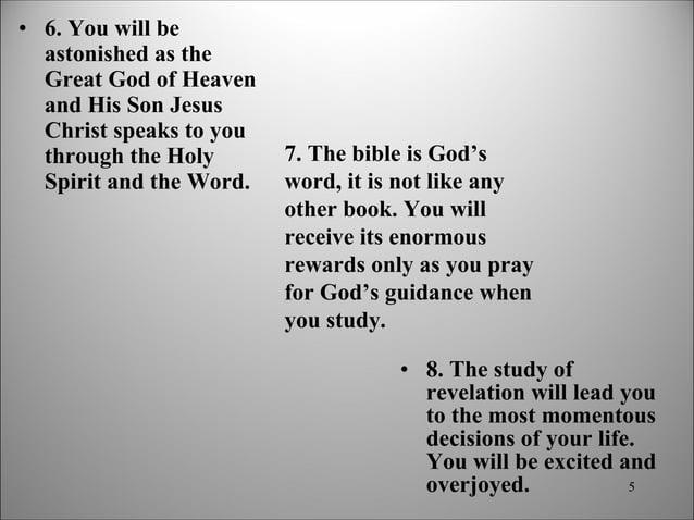 Lesson 1 Revelation Seminars A Bible Prophecy Adventure | PPT