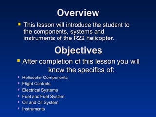Robinson Helicopter Private Lesson 1 | PPT