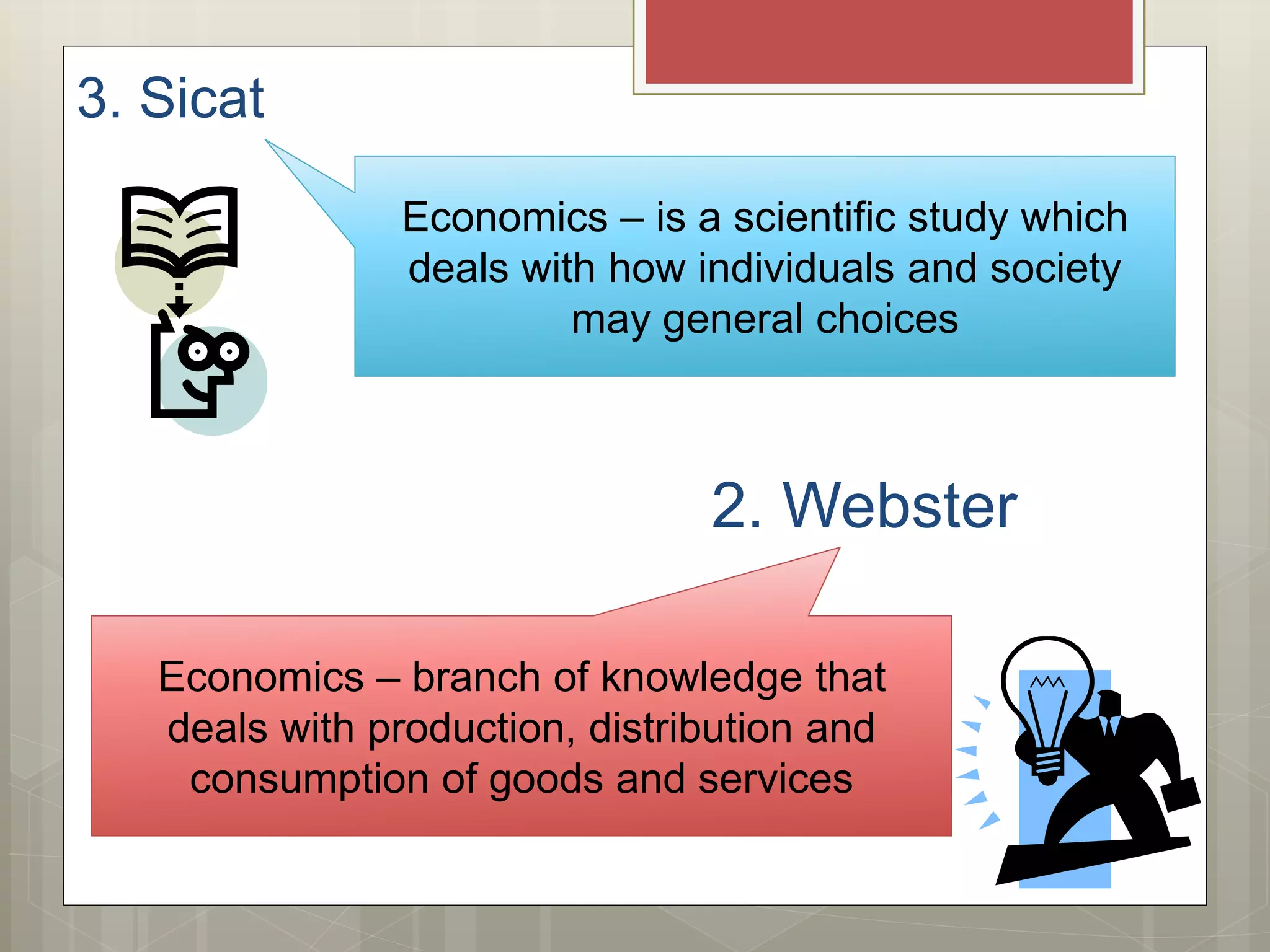 Revisiting economics as a social science | PPTX
