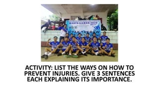 LESSON 1 SAFETY PRACTICES IN SPORTS AND EXERCISE.pptx