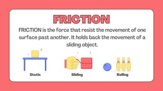 Lesson 1: Force, Motion, Friction (Science) | PPT