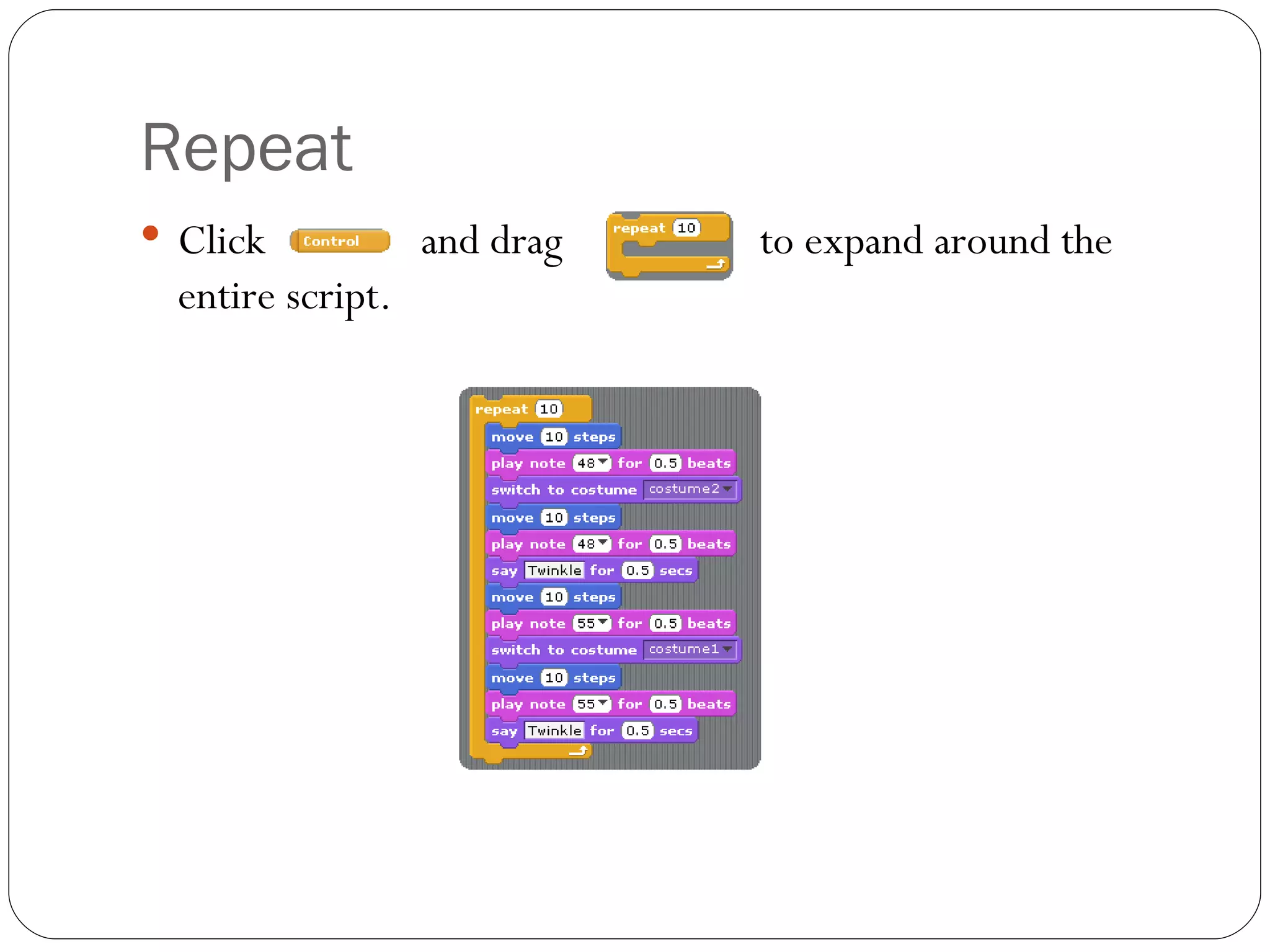 Scratch Lesson 1 – Basics | PPT