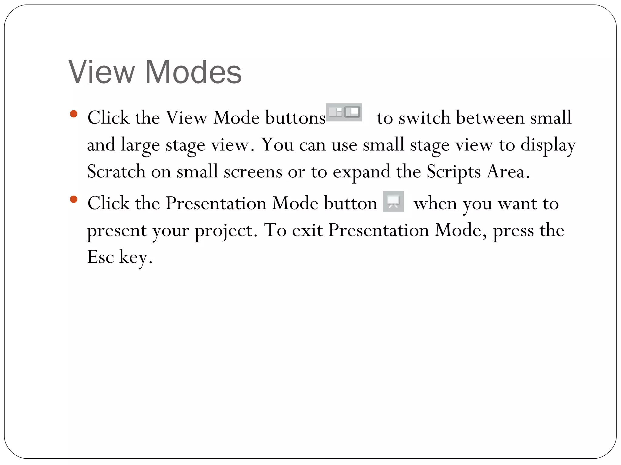 Scratch Lesson 1 – Basics | PPT