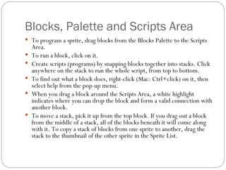 Scratch Lesson 1 – Basics | PPT